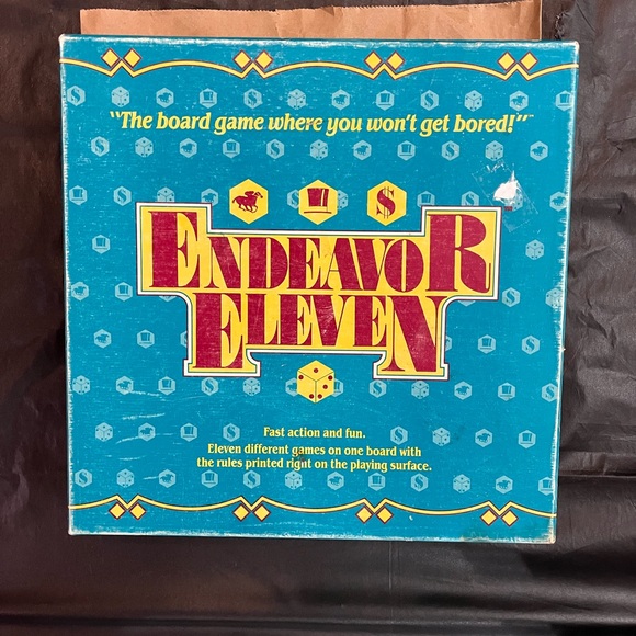 Games | Endeavor Eleven Board Game 198s 26 Players | Poshmark